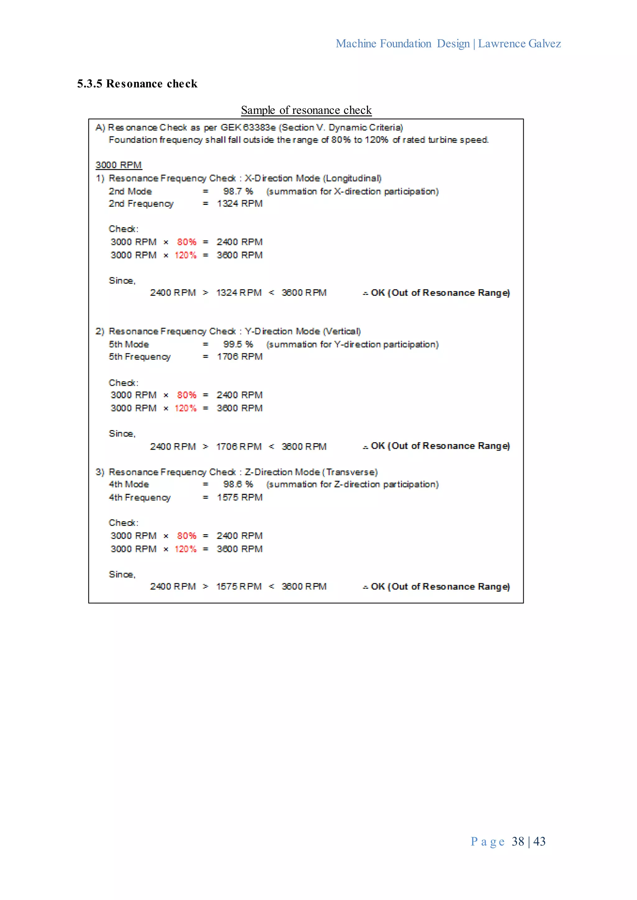 Machine Foundation Design - An Introduction | DOCX