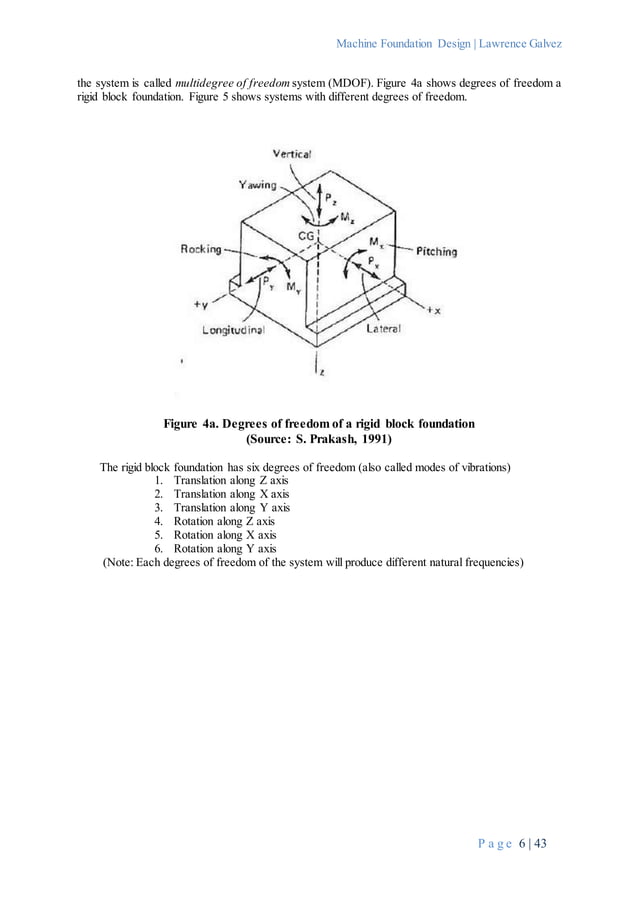 Machine Foundation Design - An Introduction | DOCX | Civil Engineering Industry | Industries