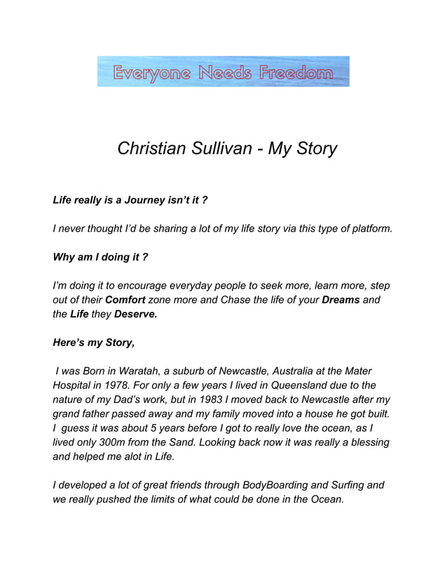 ENF - Christian Sullivan | PDF