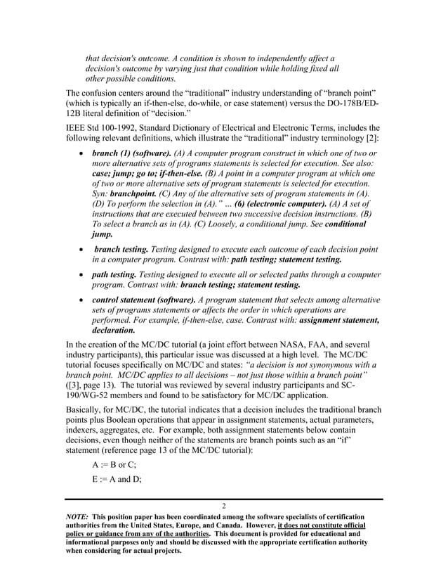 mcdc full explanation | PDF | Programming Languages | Computing