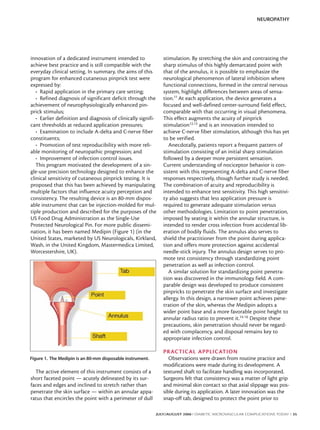 Cutaneous Pinprick Sensibility as a Screening Device Jacobs, BL, MAY ...