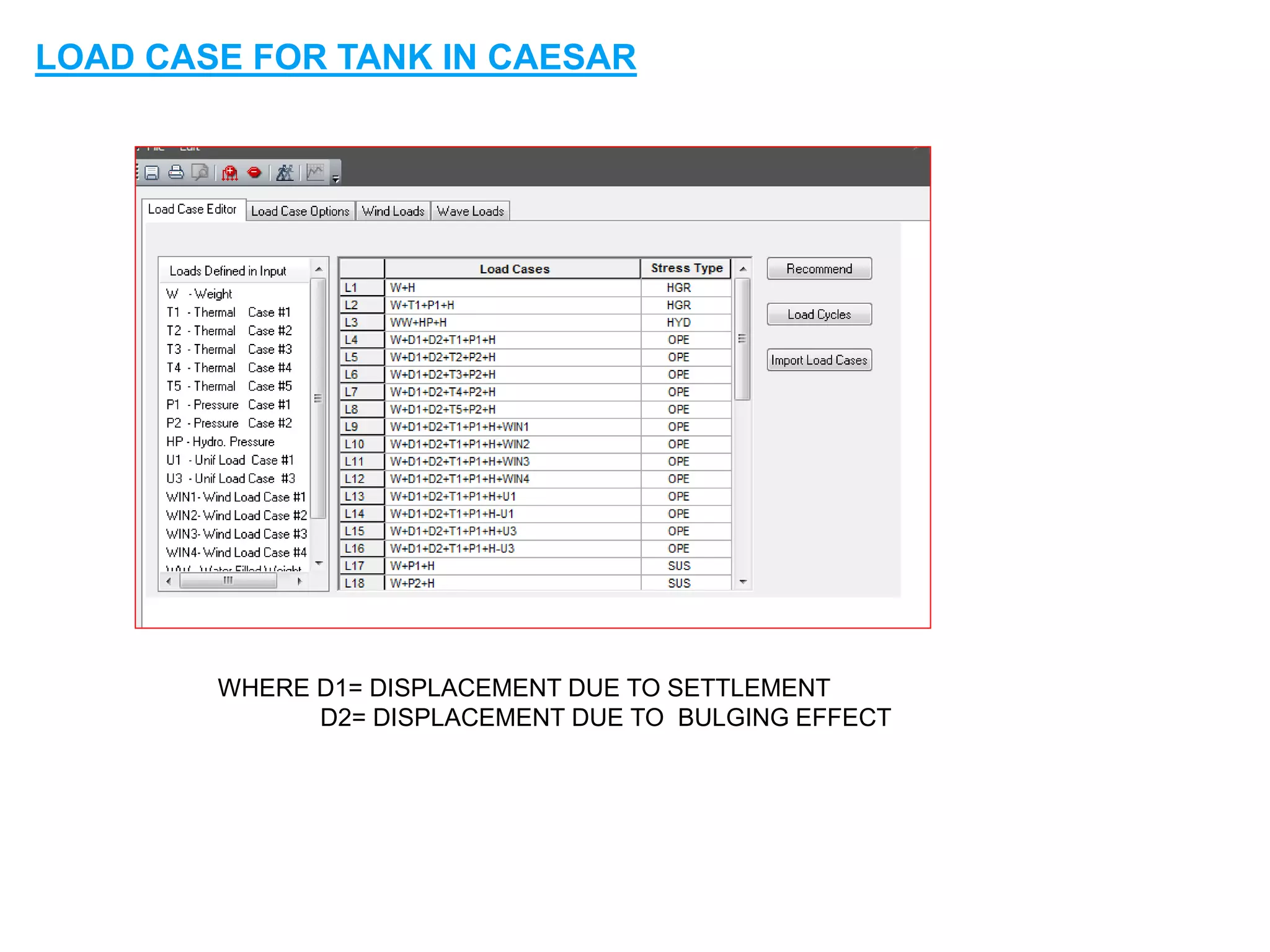 Stress analysis of storage tank piping - Jeba Anand | PPTX