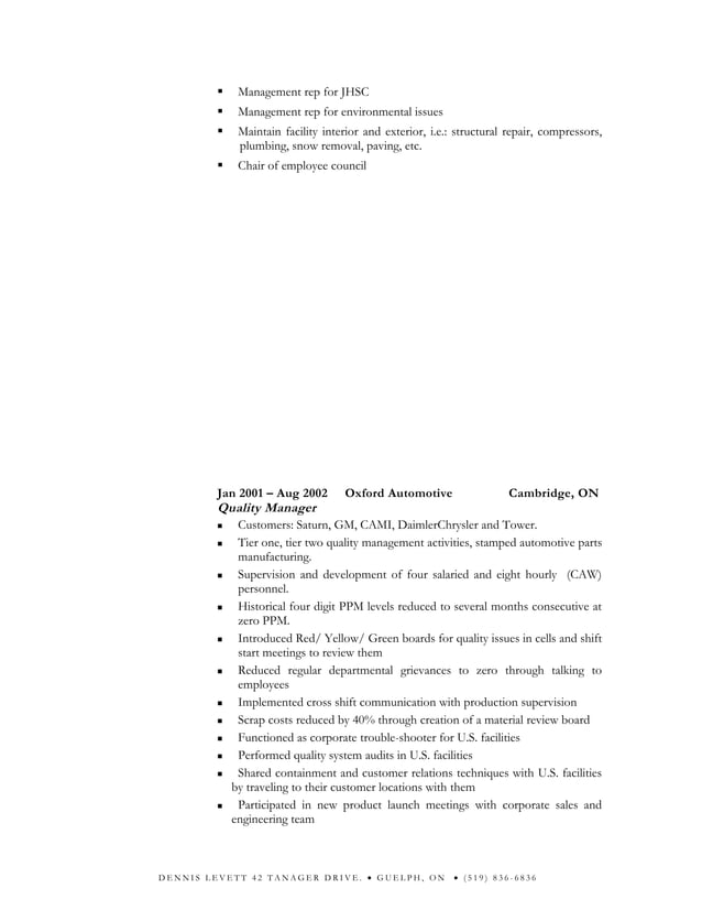 Resume_-_Dennis15 | DOC