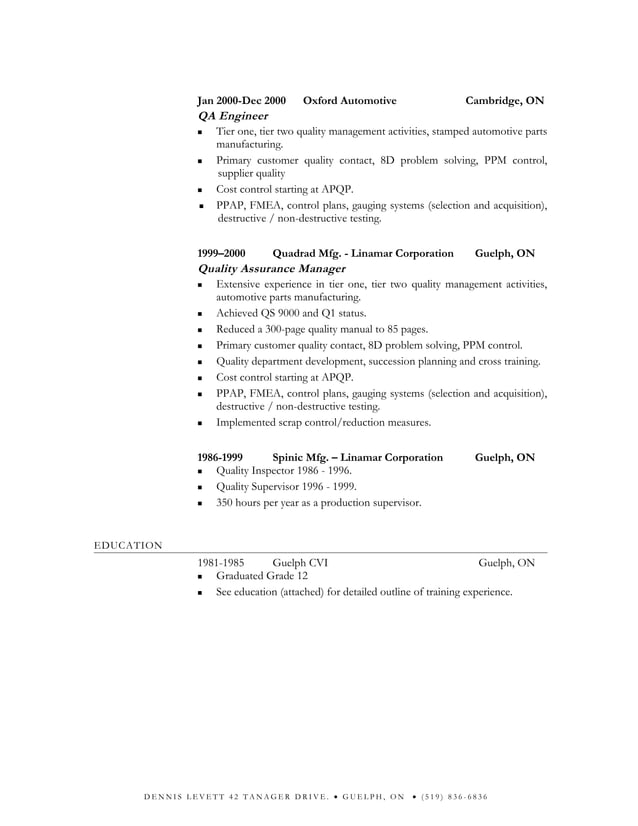 Resume_-_Dennis15 | DOC