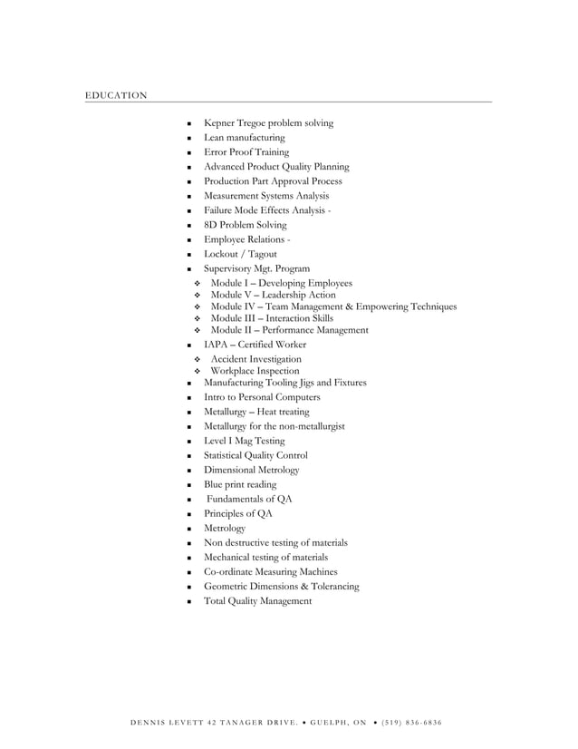 Resume_-_Dennis15 | DOC