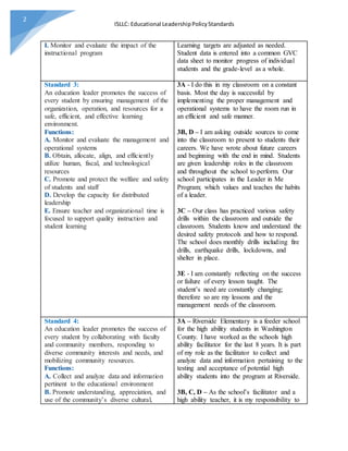 ISLLC Standards | PDF