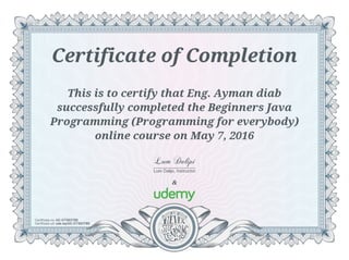 Beginners Java Programming (Programming for everybody) | PPT