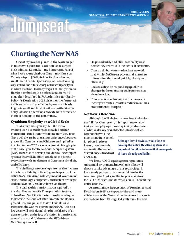 MayJun2011 FAA Safety Briefing | PDF