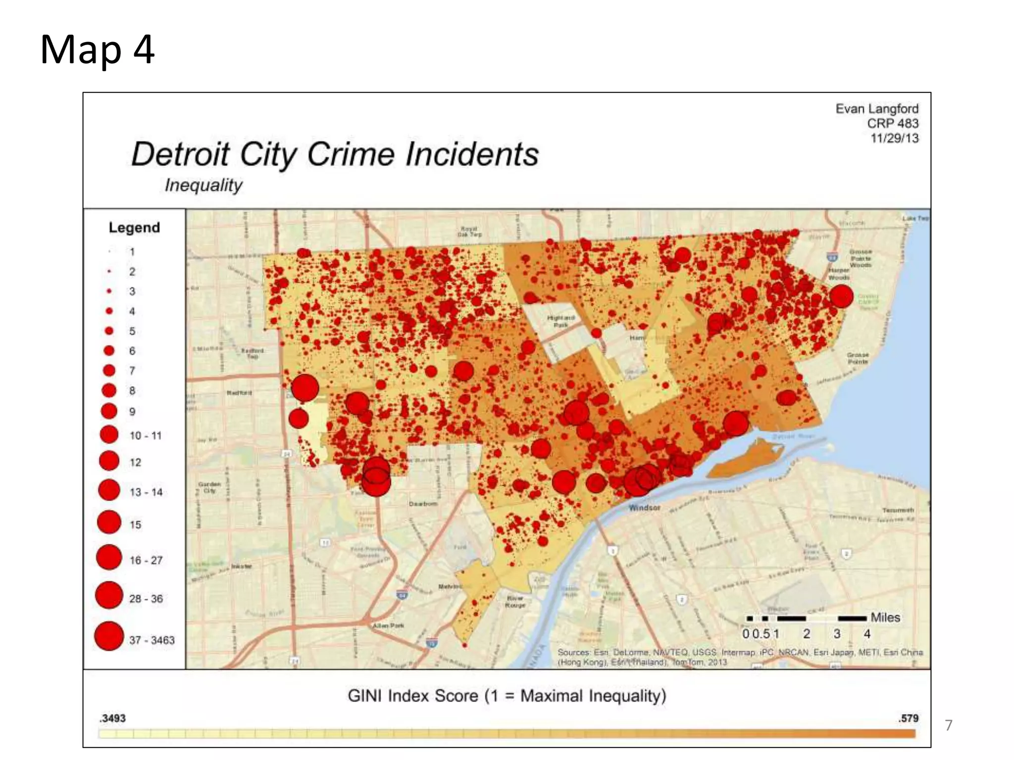 Crime in Detroit City | PPTX | Technology & Computing