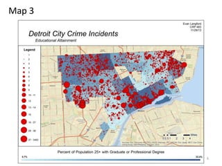 Crime in Detroit City | PPTX