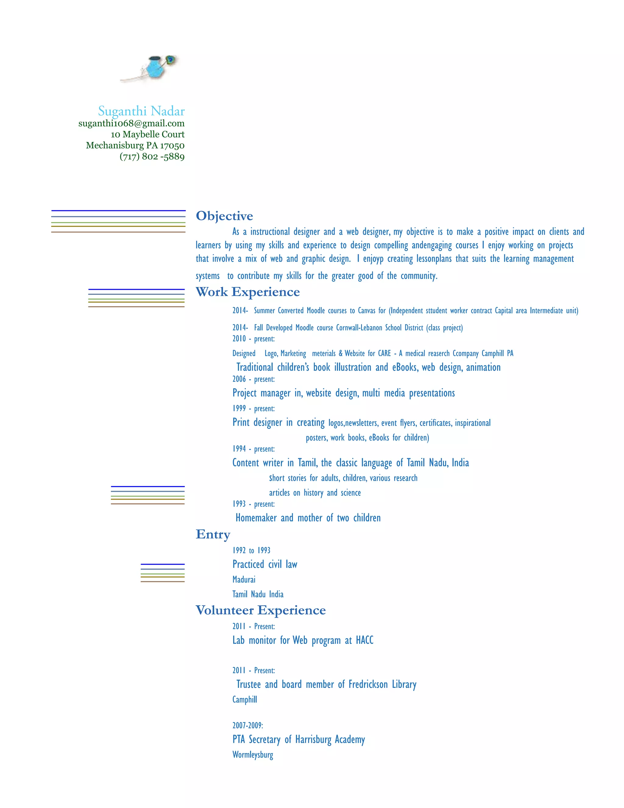 ResumeNadar_Suganthi | PDF