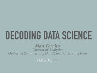 Decoding Data Science | PPT