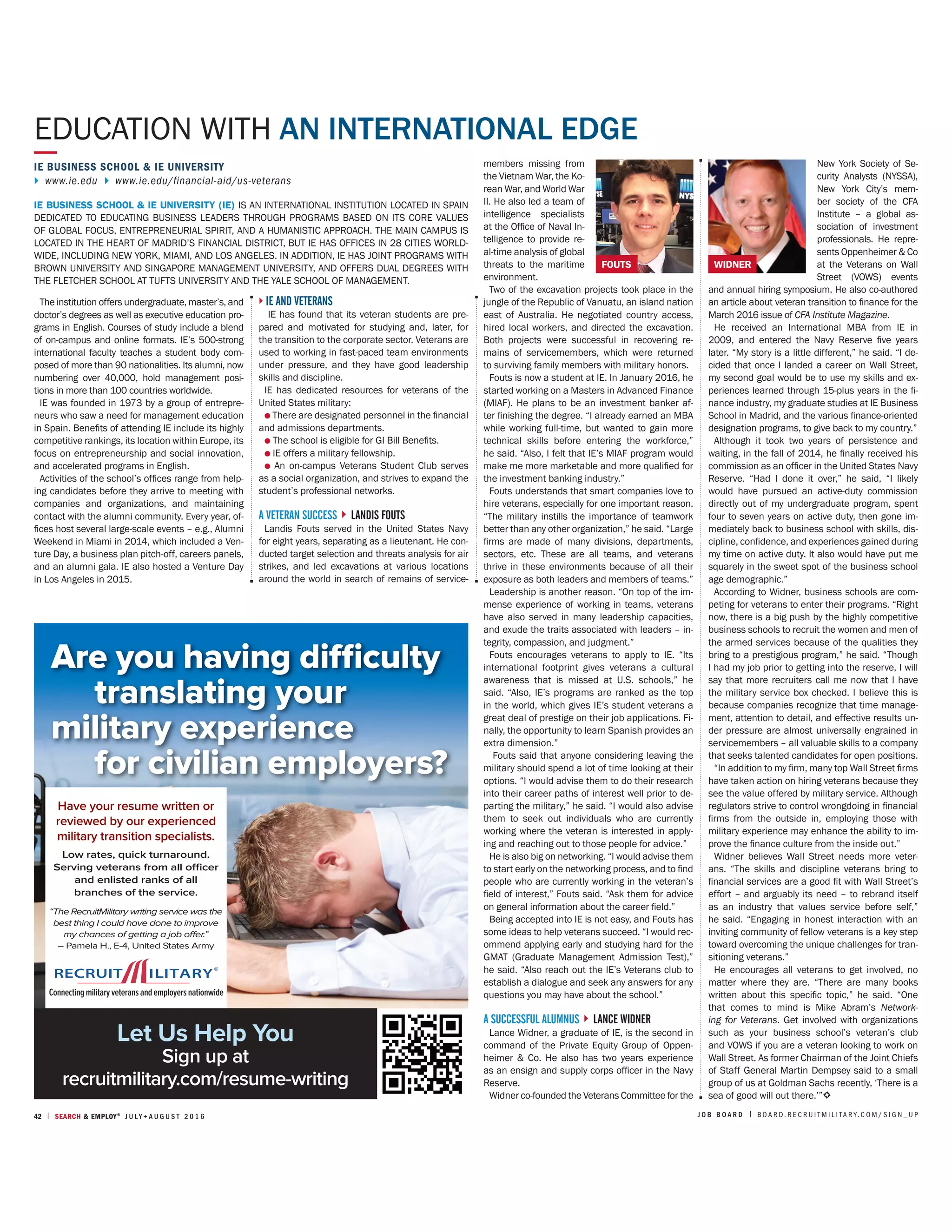 Military Recruit Magazine Aug 2016 | PDF