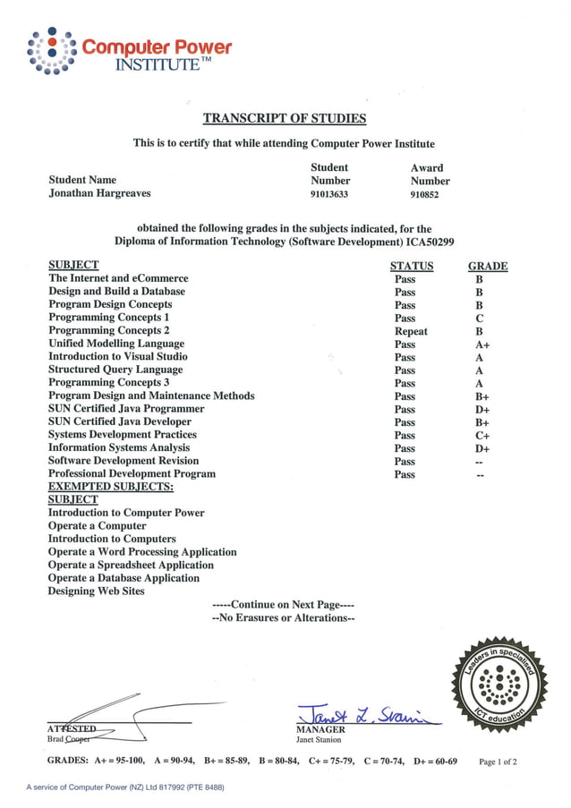 Jonathan Hargreaves - SD Transcript | PDF