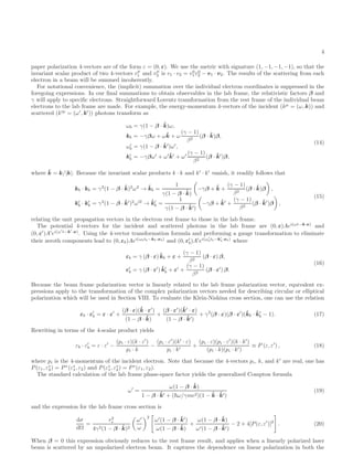 Laser Pulsing in Linear Compton Scattering | PDF | Physics | Science