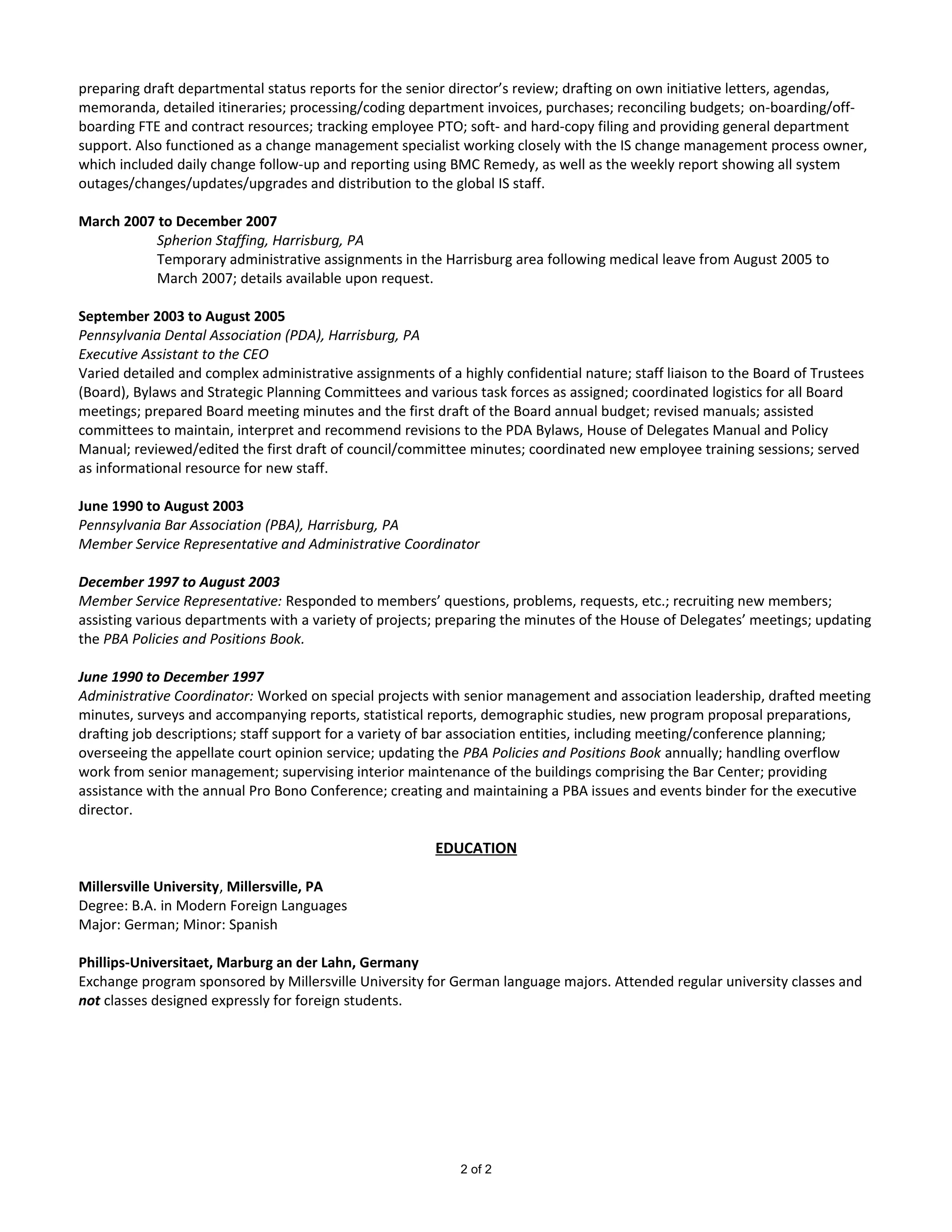 JAYMEE MEHRMANN RESUME 2015 | DOC