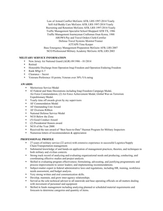REVISED GOVT RESUME | PDF