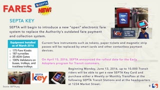 SEPTA PRESENTATION PART II | PDF | Rail Travel | Travel Type