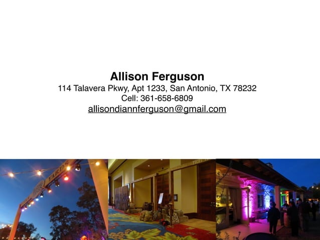 Allison Ferguson | PPT