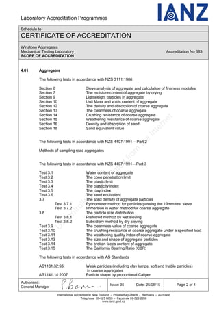 Auckland Scope | PDF