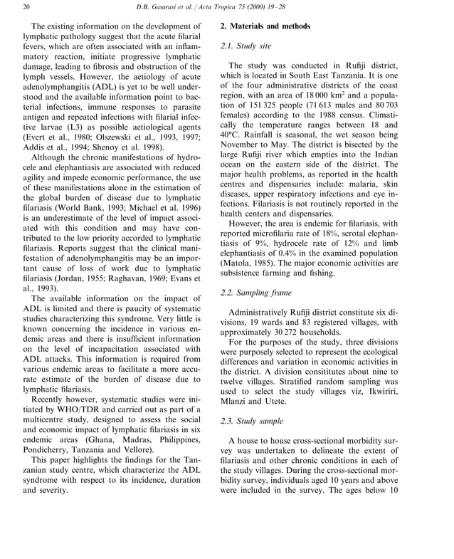 Research papers -Elephantiasis | PDF | Infectious Diseases | Diseases ...