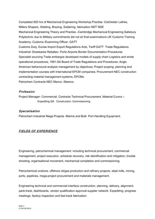 CV Rob Ferguson - June 2016 | DOC