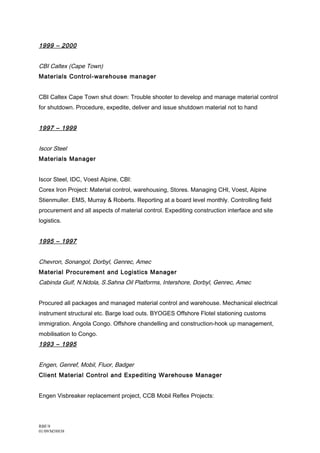 CV Rob Ferguson - June 2016 | DOC
