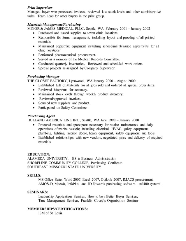 kmresume ALT | DOCX | Business Administration | Business