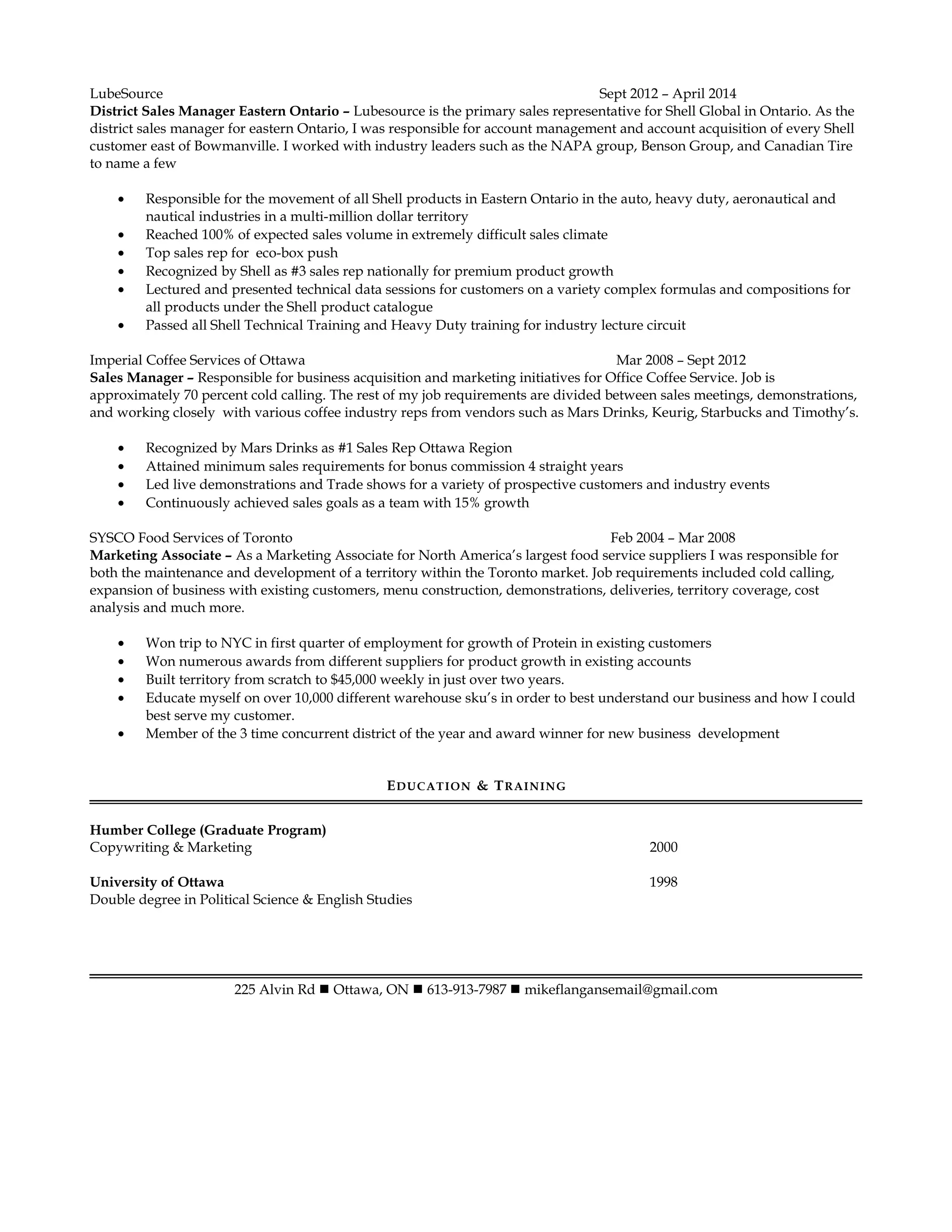 Resume #1b | DOC