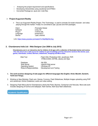 HTML5 Group Lead | PDF