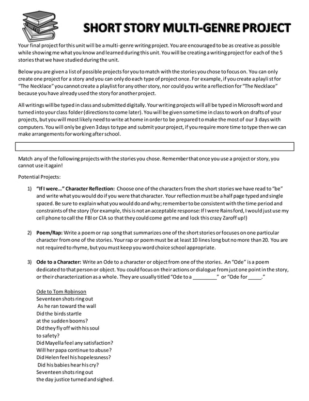 Final Project Assignment_ Honors | PDF