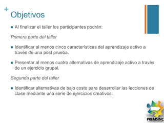 Confección de materiales de bajo costo requeridos para desarrollar las ...
