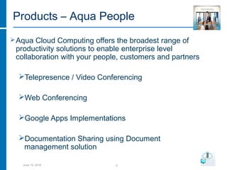 AquaCloudComputingServices | PPT