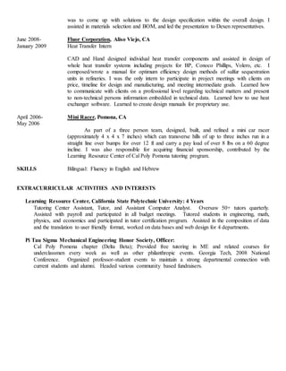 Shalom MR engrg resume | DOCX