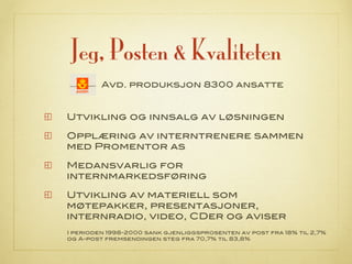 Prosjekter-wille | PPT