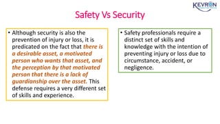 ASIS Chapter 206 Meeting-Safety Vs Security | PDF