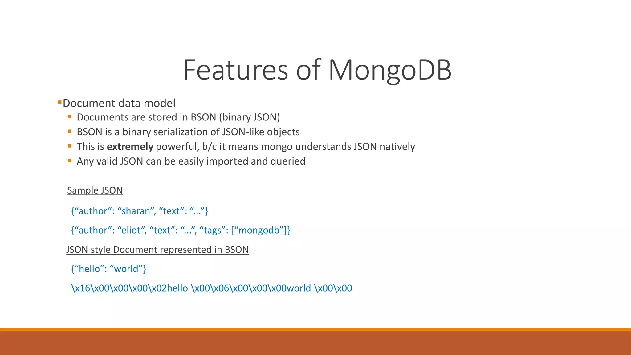 MongoDB_Sharan_Prakash_Babu | PPT