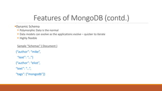 MongoDB_Sharan_Prakash_Babu | PPT