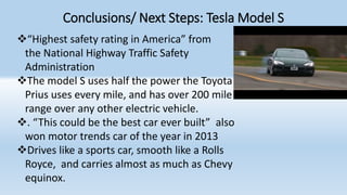 Tesla Model S Presentation | PPTX