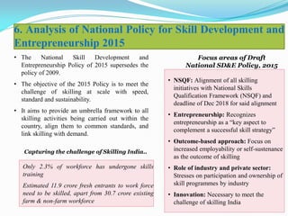 Presentation for Skill Development Scenario in Ranchi | PDF