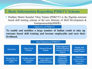 Presentation for Skill Development Scenario in Ranchi | PDF