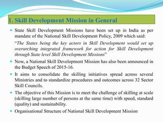 Presentation for Skill Development Scenario in Ranchi | PDF