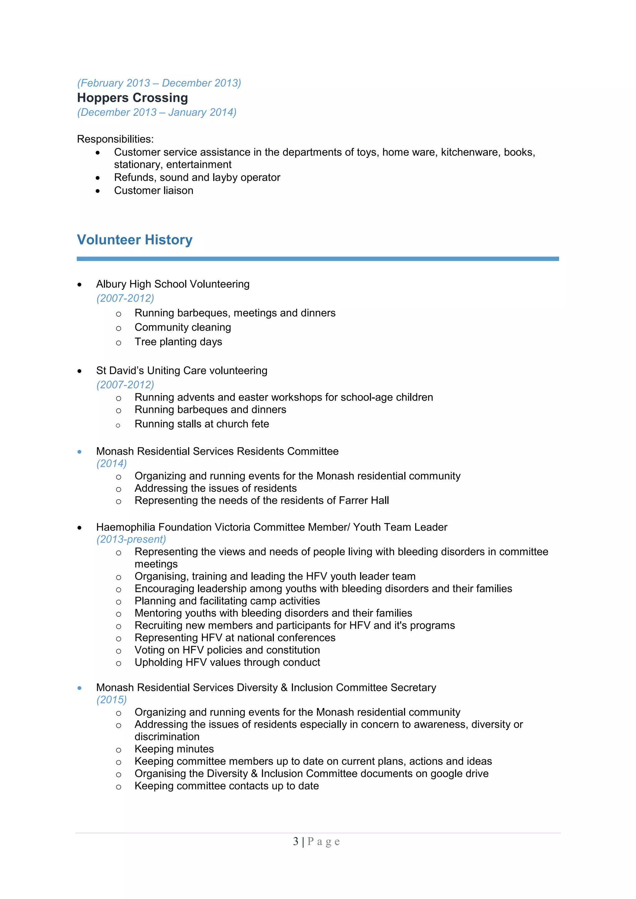 Ben Inglis CV 2016 | PDF