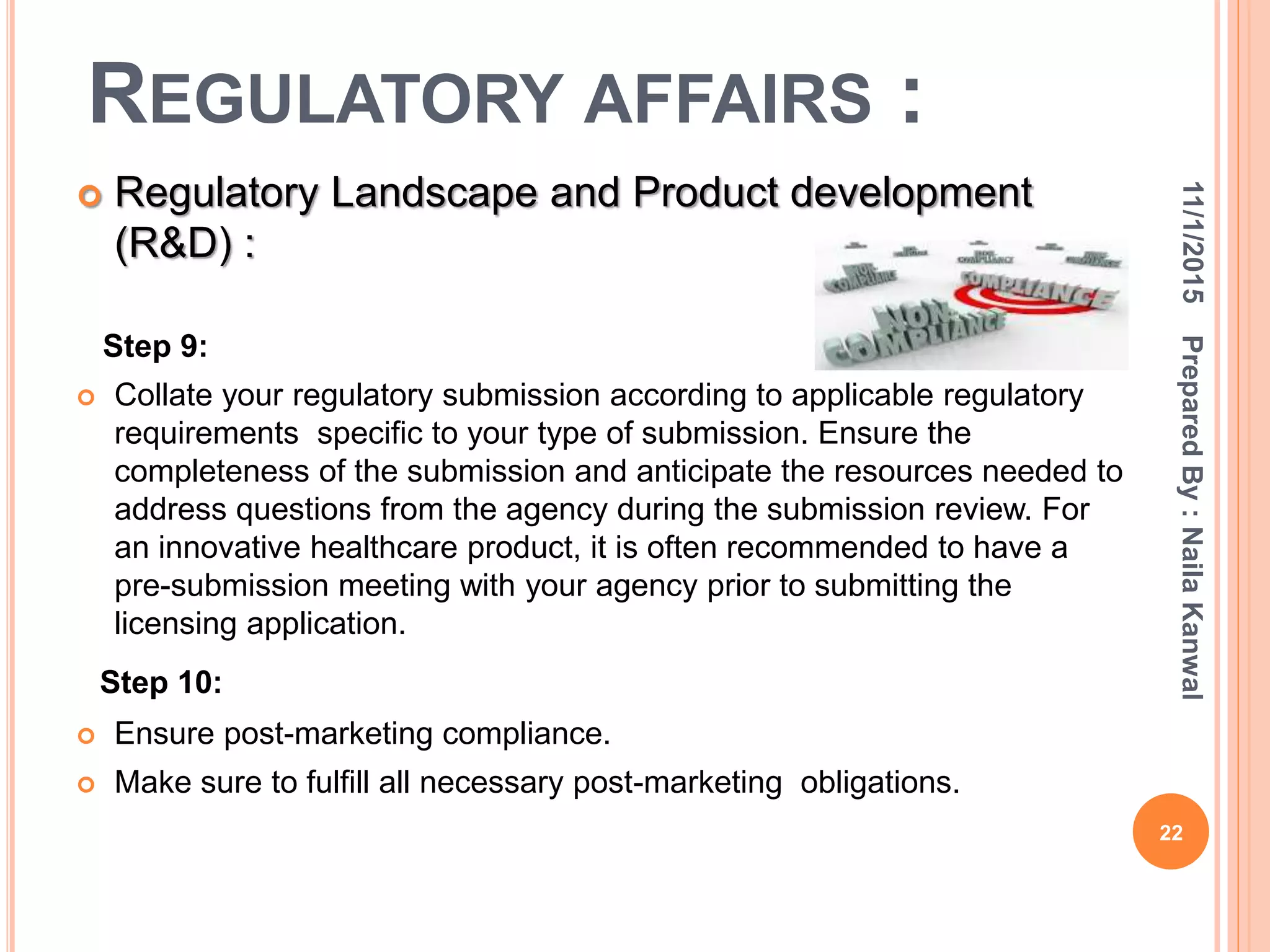 Regulatory Affairs. | PPTX