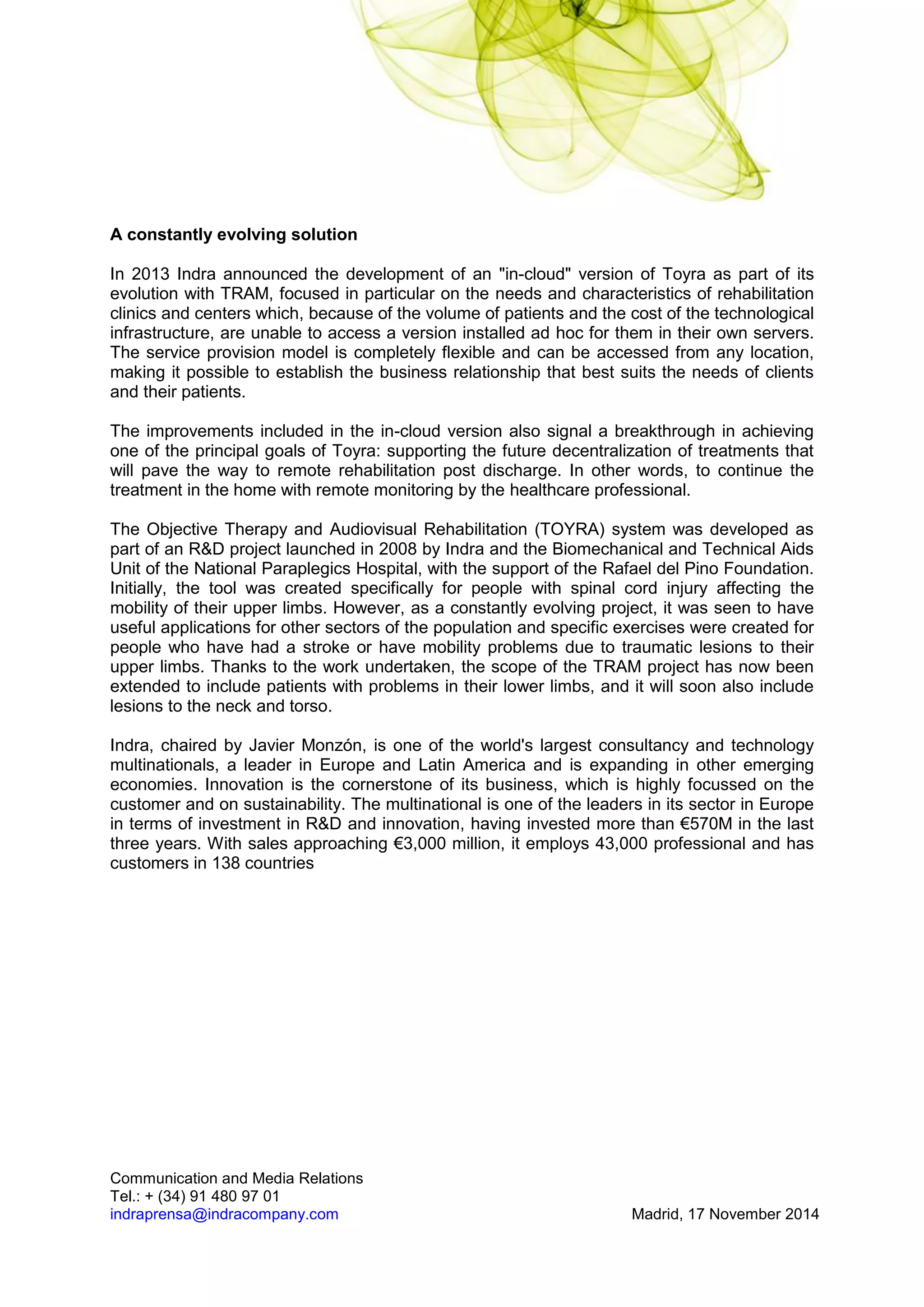 TOYRA resume | PDF | Physical Therapy | Wellness