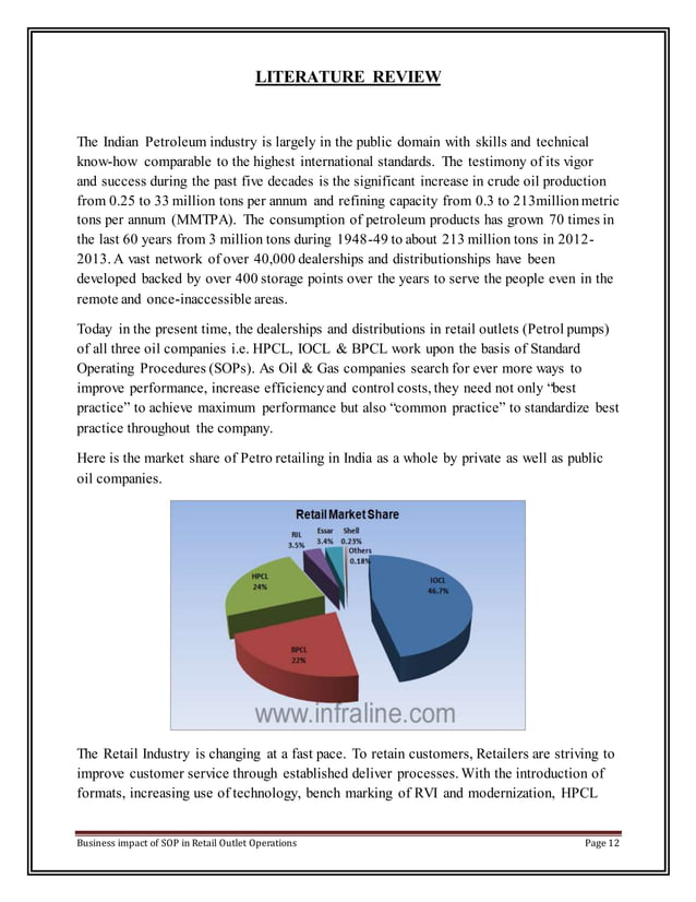 HPCL Summer internship report | DOCX