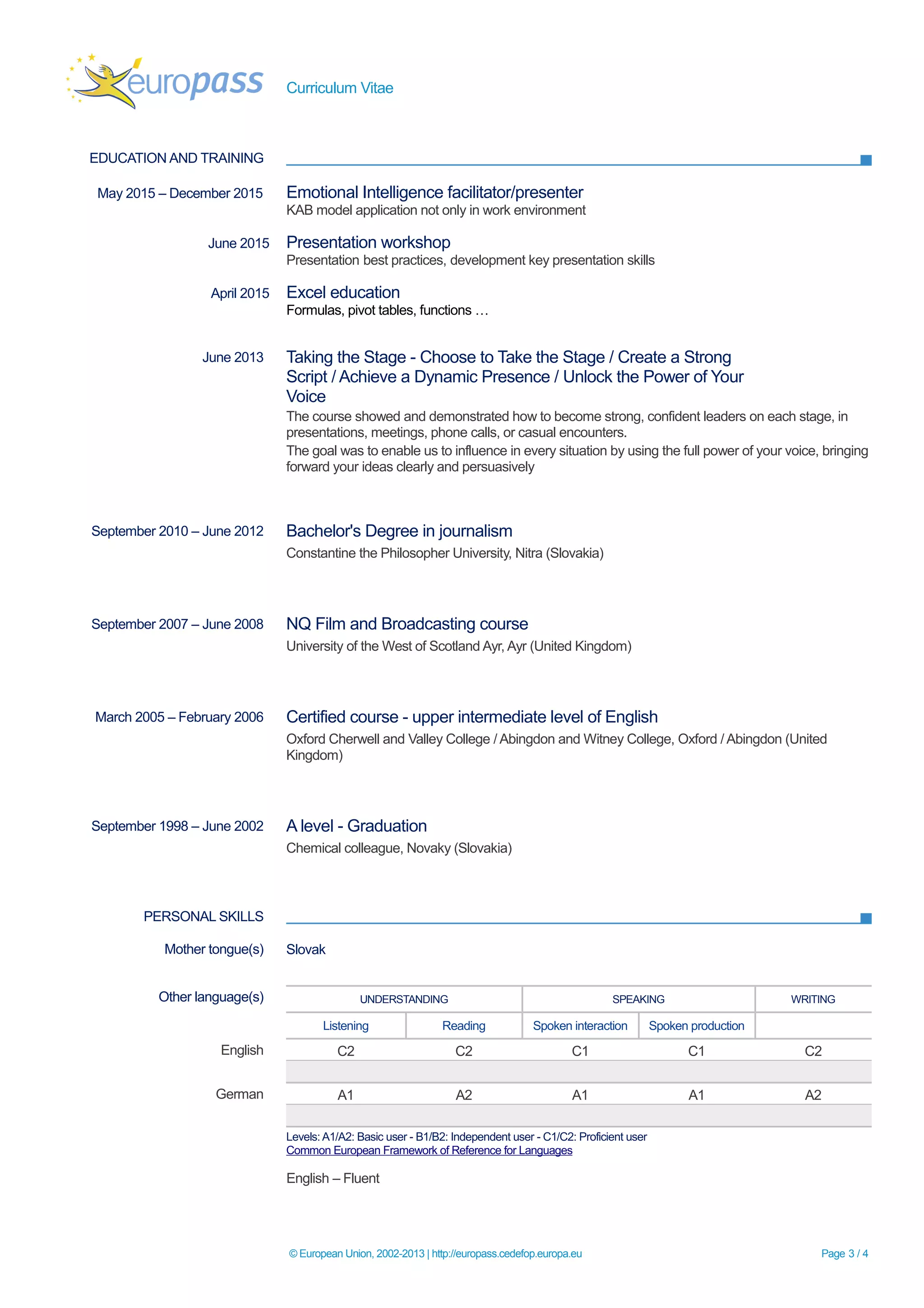 Europass-CV-January-Florovicova-EN | DOC