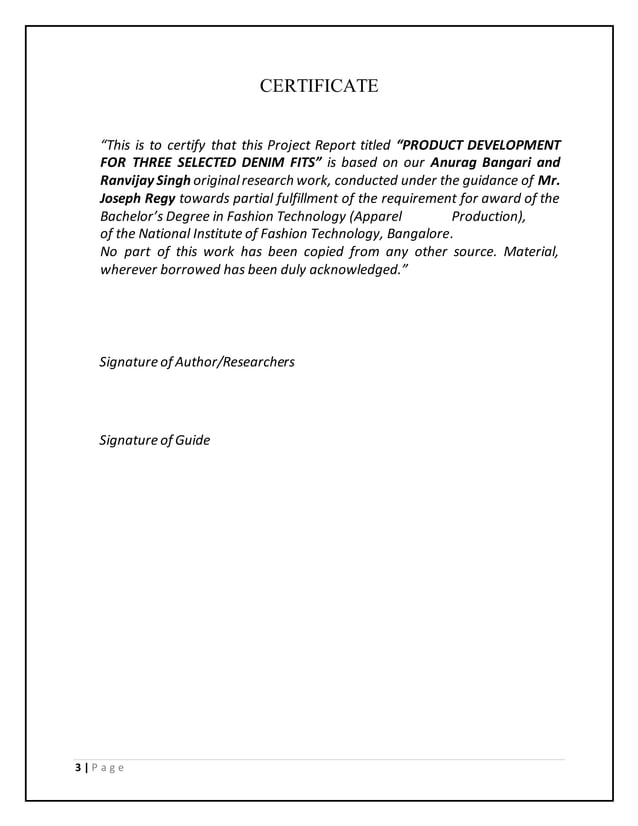 Graduation Project Report | DOCX | Women\'s Clothing | Women\'s Fashion