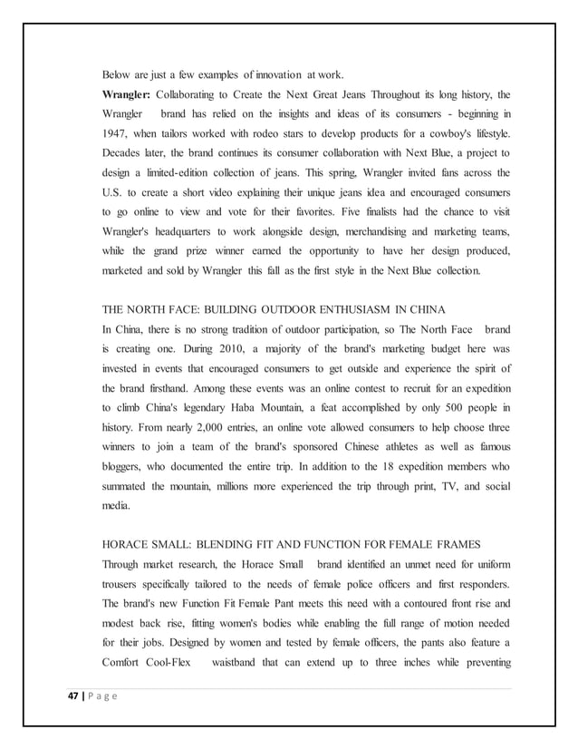 Graduation Project Report | DOCX | Women\'s Clothing | Women\'s Fashion