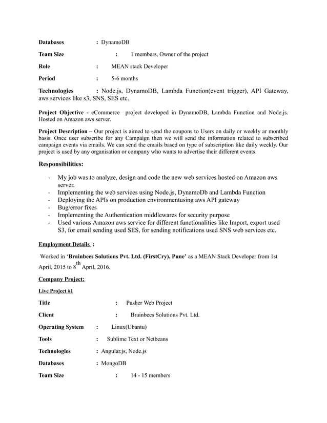Vandana_Resume_new | PDF